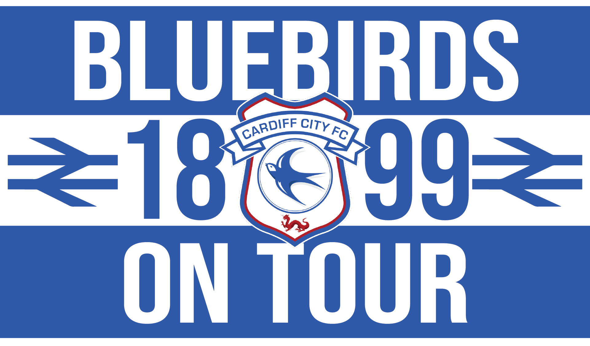 Bluebirds On Tour Football Sticker x10 | UltraStickersFC – UltrastickersFC