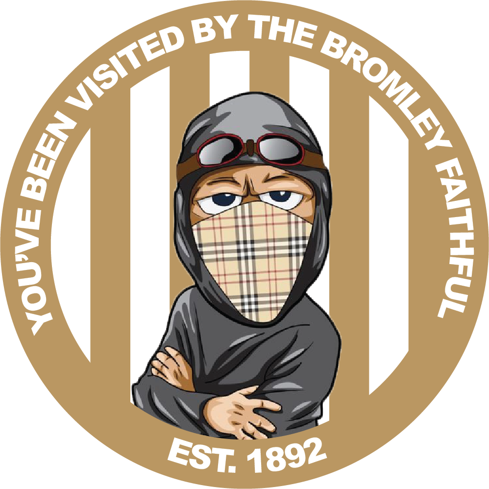 Bromley Circular Design x10 | Custom Football Club Stickers ...