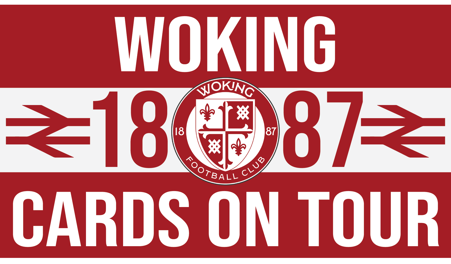 Woking Cards On Tour Sticker | UltraStickersFC – UltrastickersFC